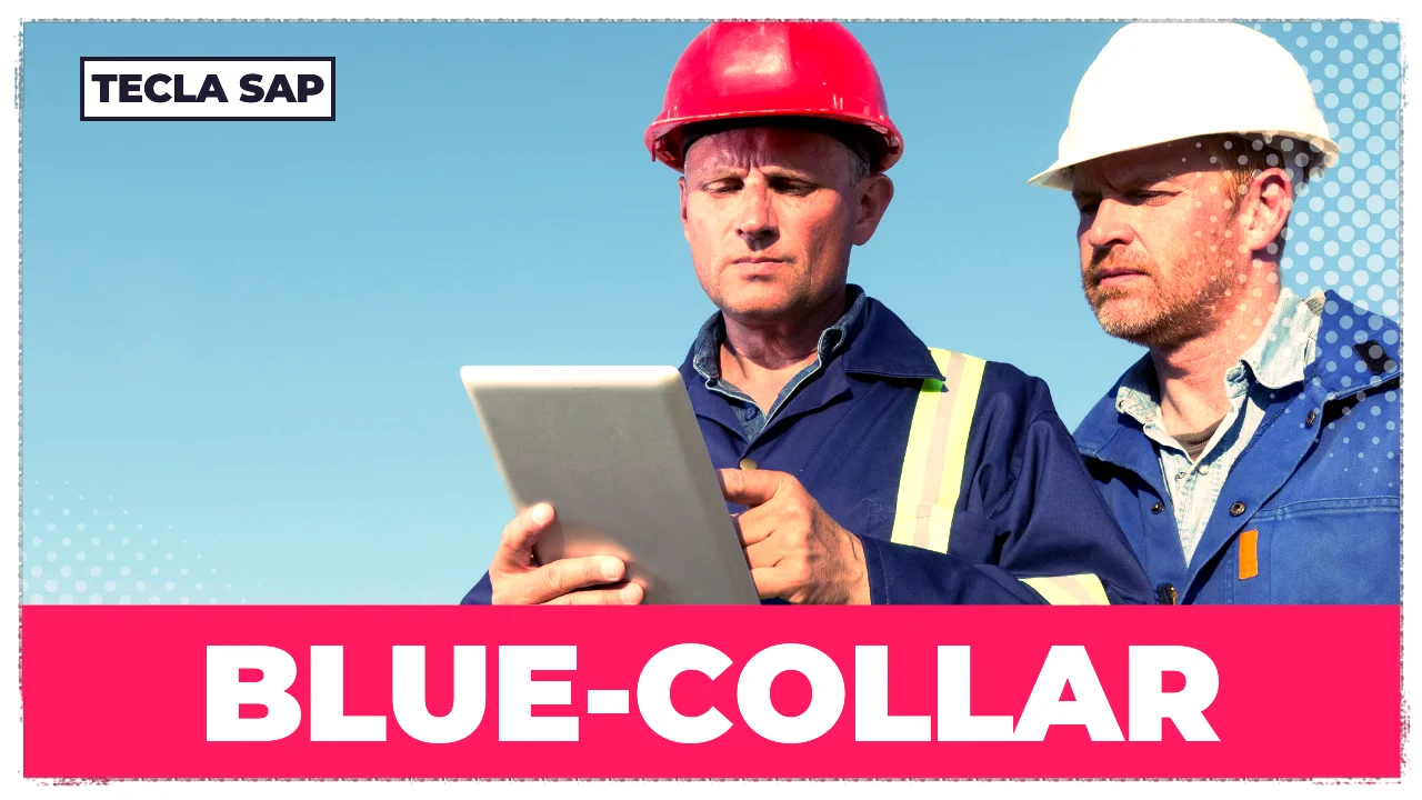 BLUE-COLLAR WORKER? Qual é o significado e a tradução?