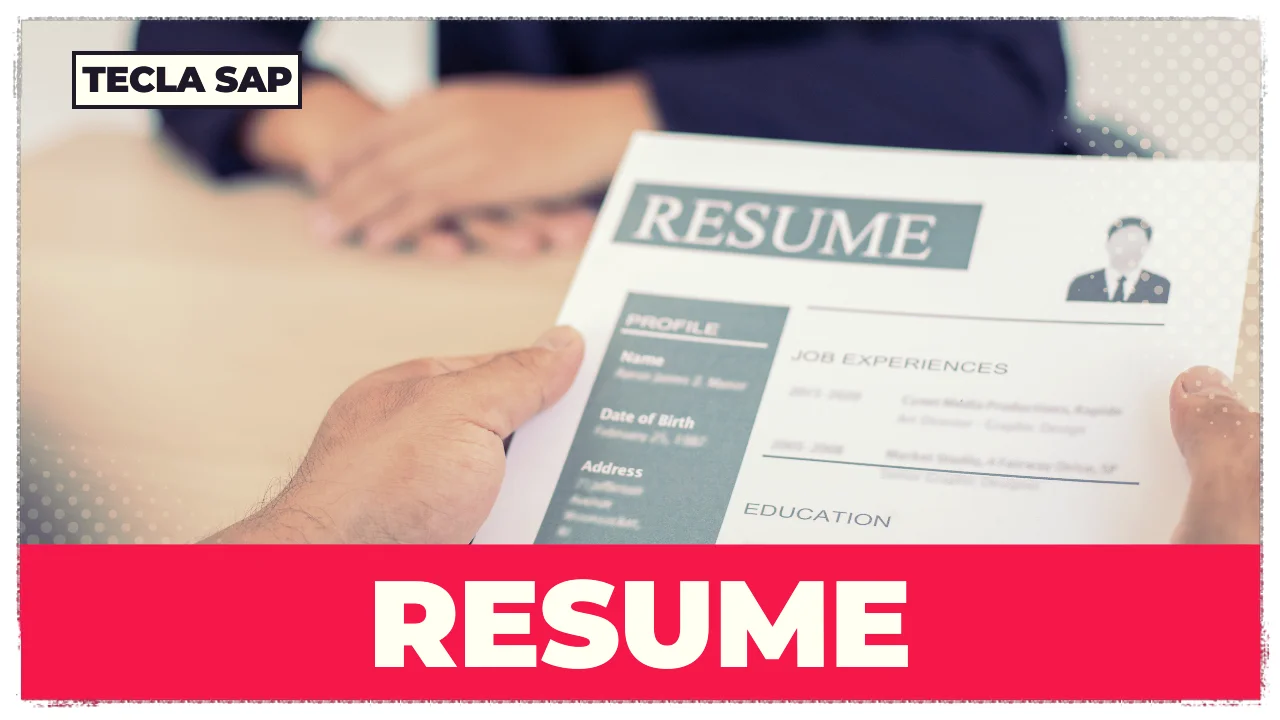 RESUME e RESUMÉ? Como traduzir essas palavras?