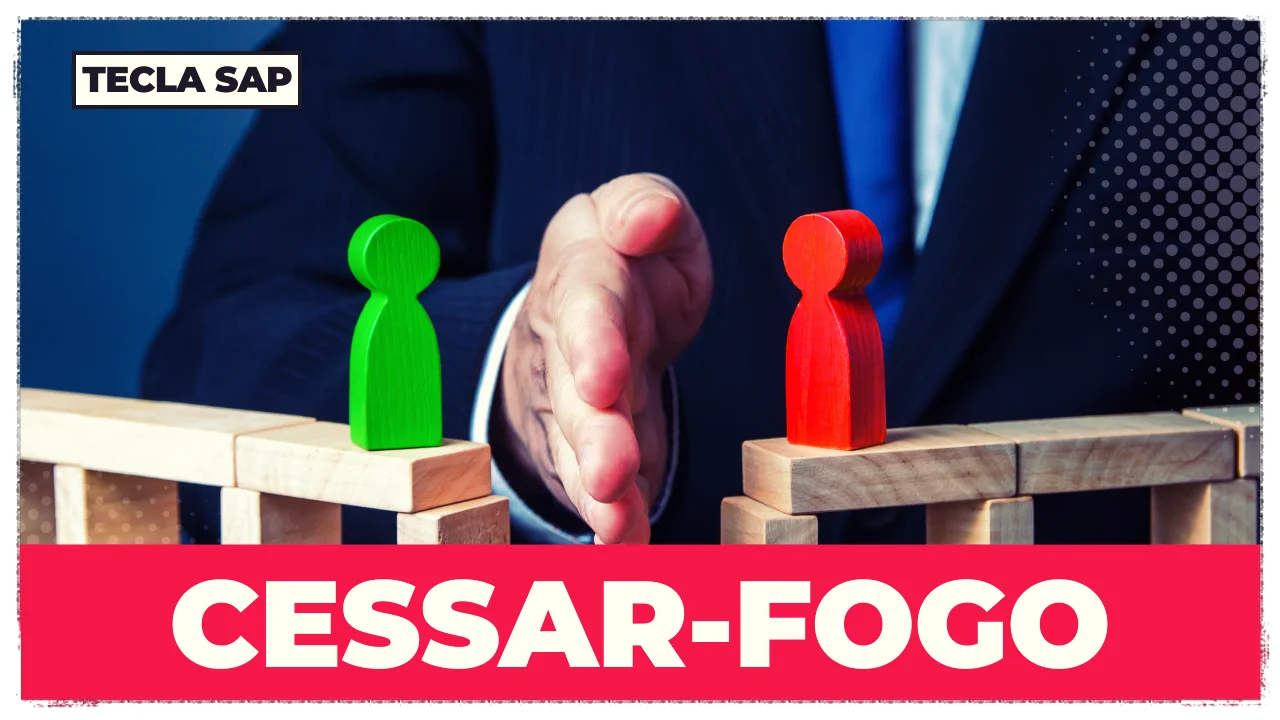 Cessar-fogo? Como se diz "cessar-fogo" em inglês?