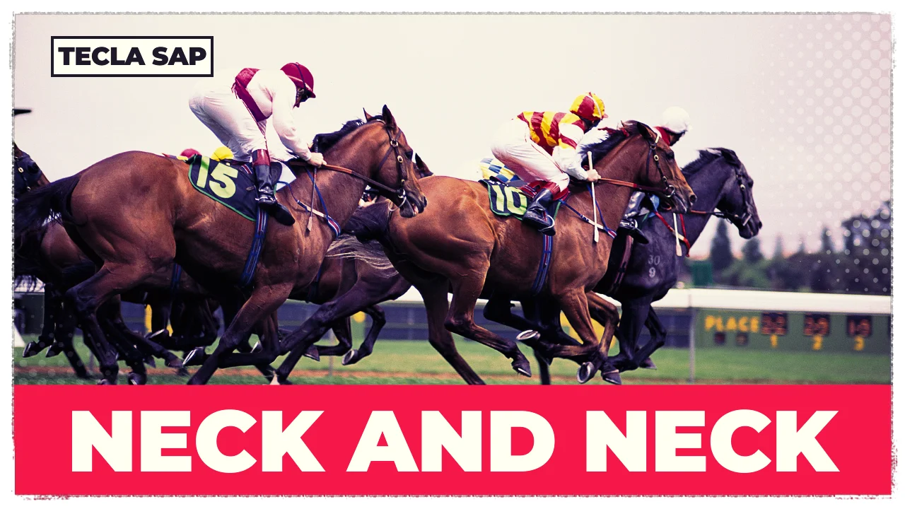 NECK AND NECK? Qual é o significado e a tradução?