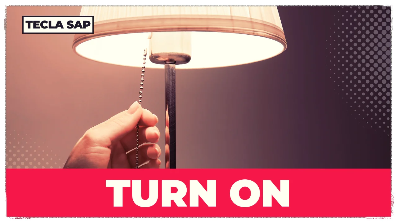 TURN ON? Qual é o significado e a tradução da expressão?