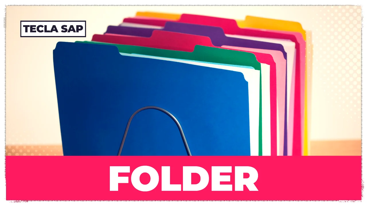 FOLDER? Qual é o significado e a tradução de "FOLDER"?