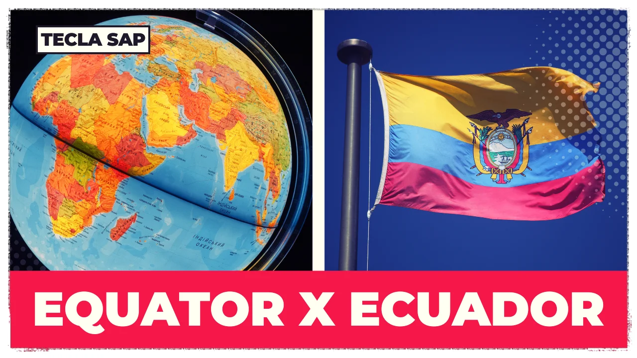 EQUATOR x ECUADOR? Como se diz "Equador" em inglês?