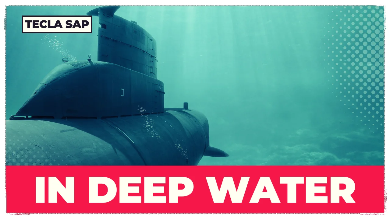 IN DEEP WATER? Qual é o significado da expressão?