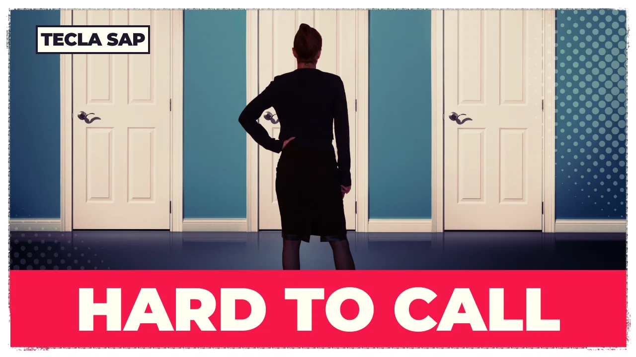 HARD TO CALL - Tecla SAP