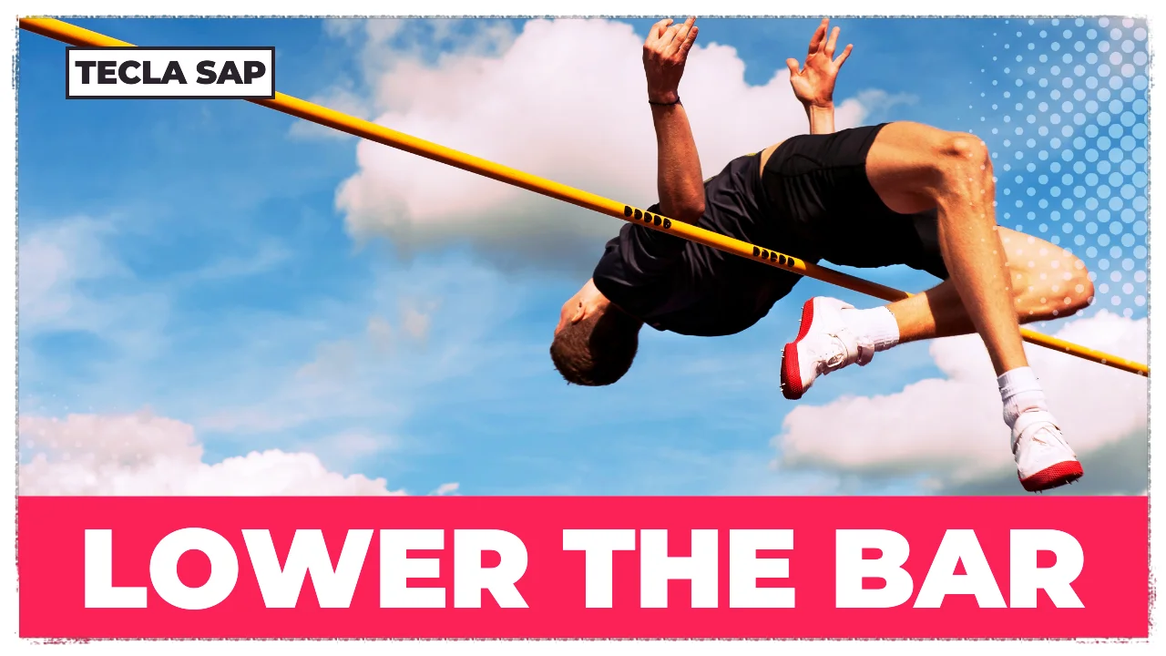 LOWER THE BAR? Qual é o significado e a tradução?