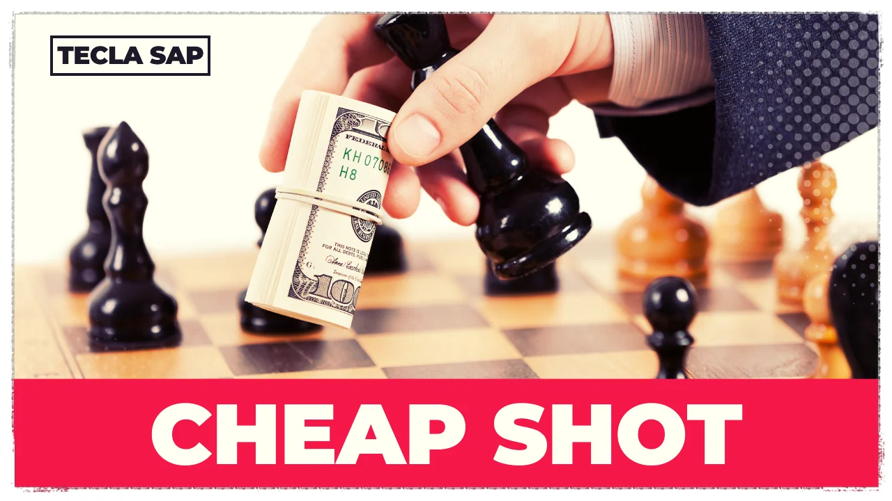 CHEAP SHOT? Qual é a tradução?