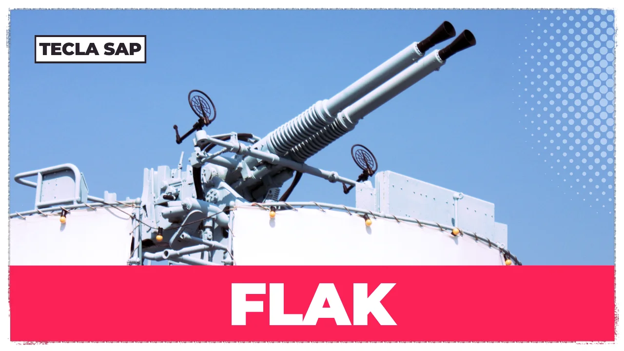 FLAK? Qual é o significado e a tradução de "FLAK"?